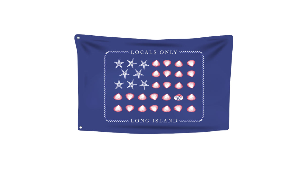 The Shell Freedom Flag (BLUE) – Locals Only LI