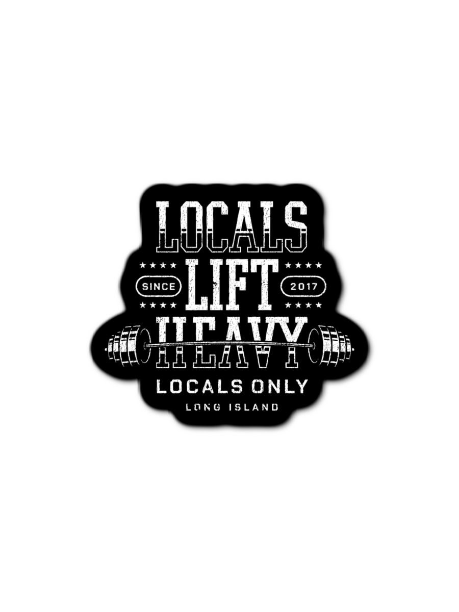 The Barbell Sticker – Locals Only LI